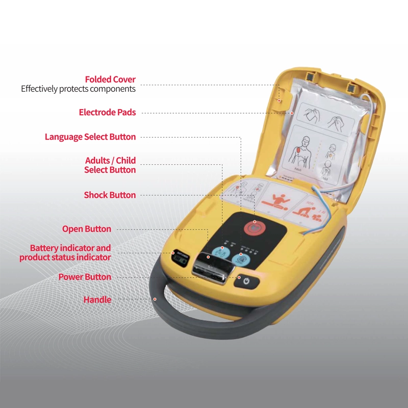 Heart Guardian AED HR-503T | Physio-med Technologies